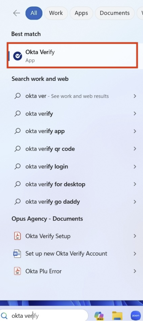 Okta - Setting up FastPass on PC